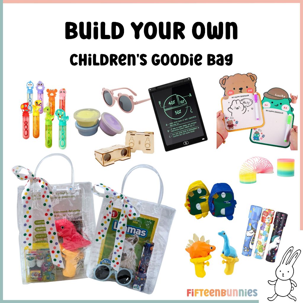 Build your own Goodie Bag Customise Party Favour Birthday Goodie Bag ...