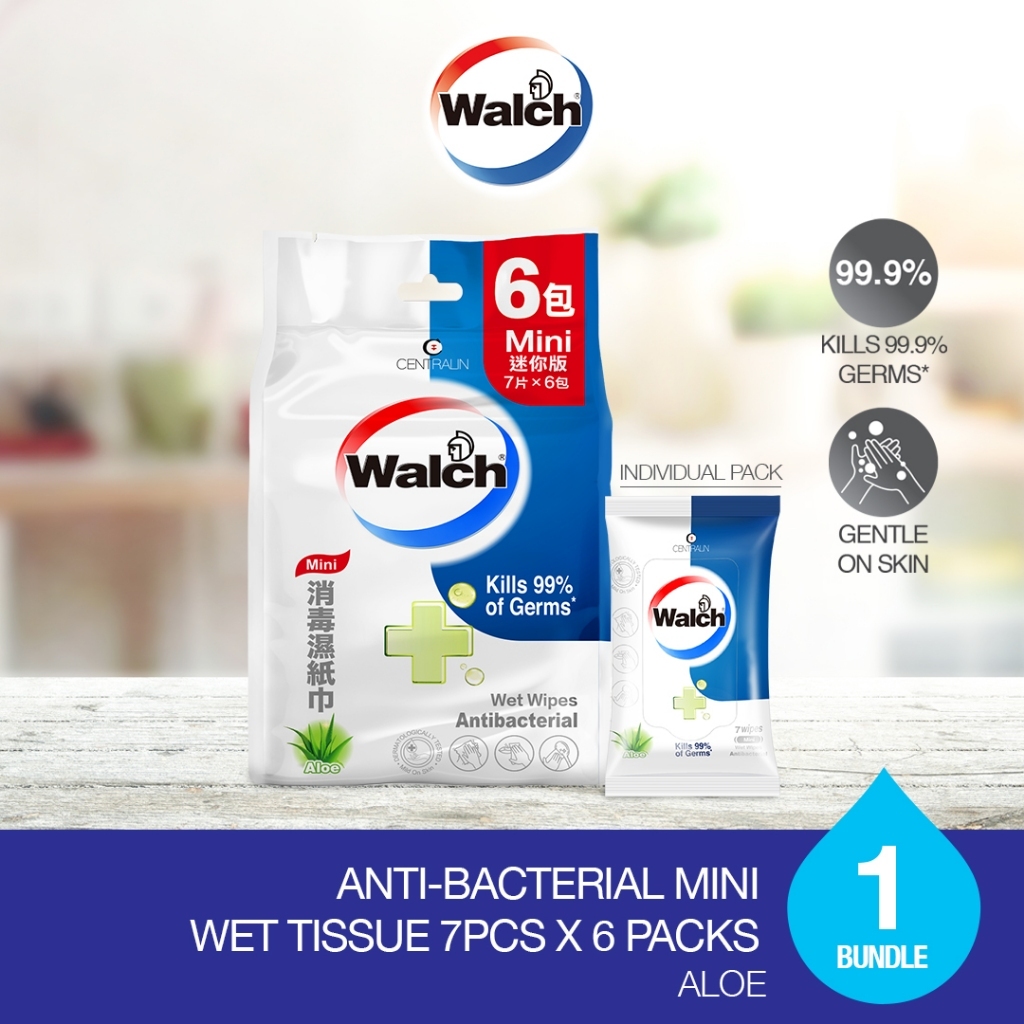 COVID SAFE{SG Best Deal} Walch Multi-Purpose Sanitiser Disinfectant Wet ...
