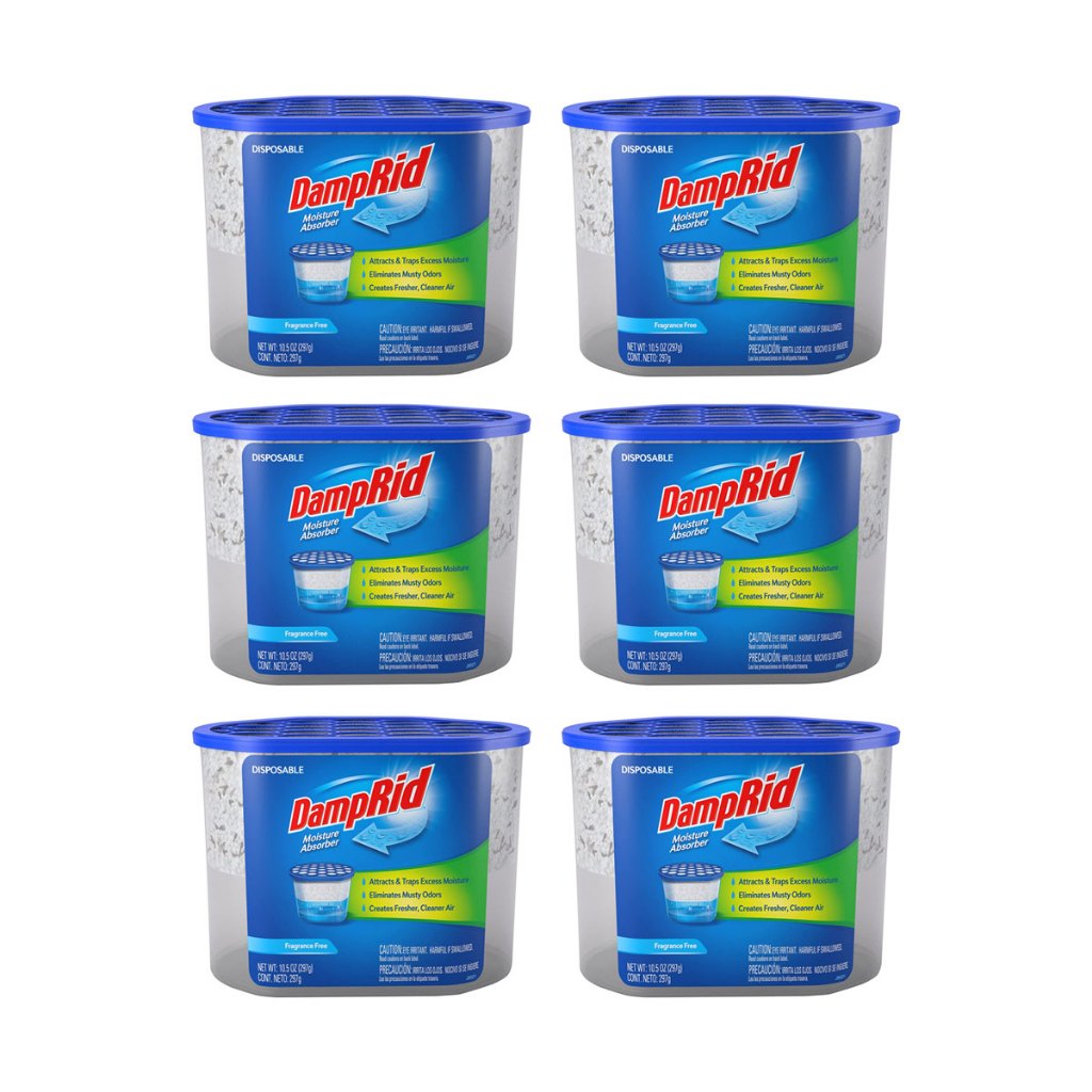 DampRid Disposable Moisture Absorber - Fragrance Free (10.5 Ounce ...