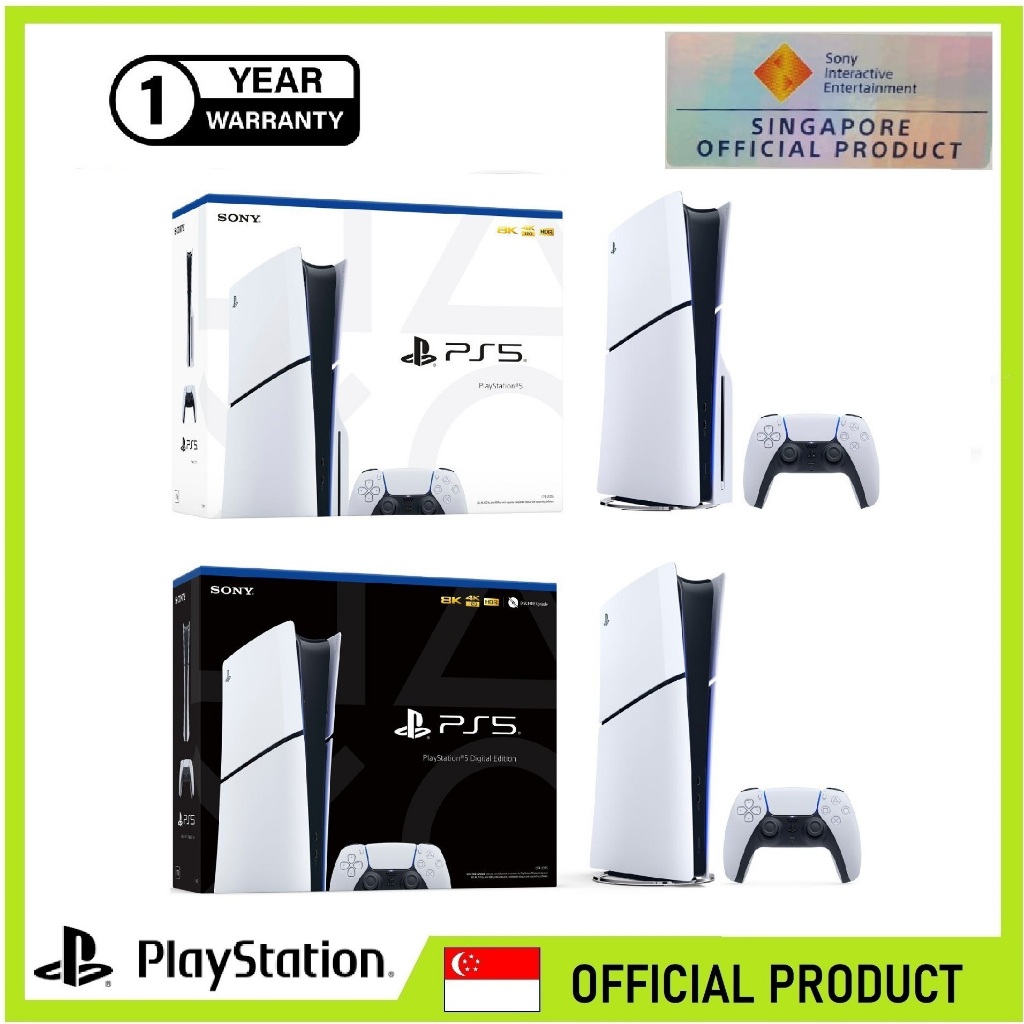 [Singapore Playstation Warranty] PS5 Playstation 5 SLIM Standard Disc ...