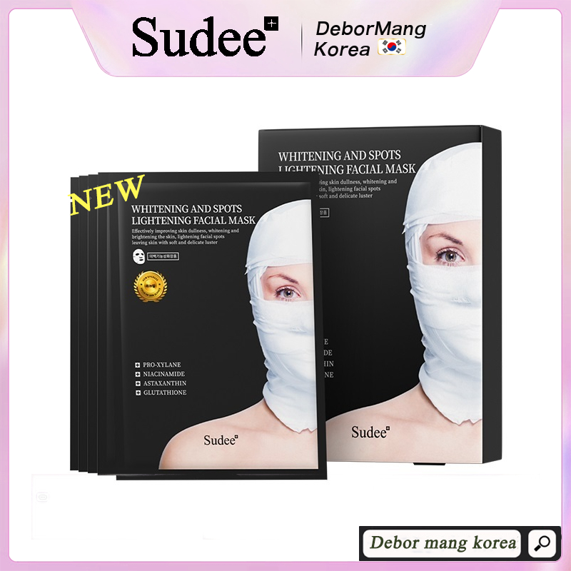 Sudee Whitening And Spots Lightening Facial Mask 5ea/box | Shopee Singapore