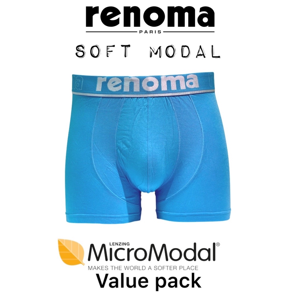 Renoma Ultra soft collection , boxer brief , single | Shopee Singapore