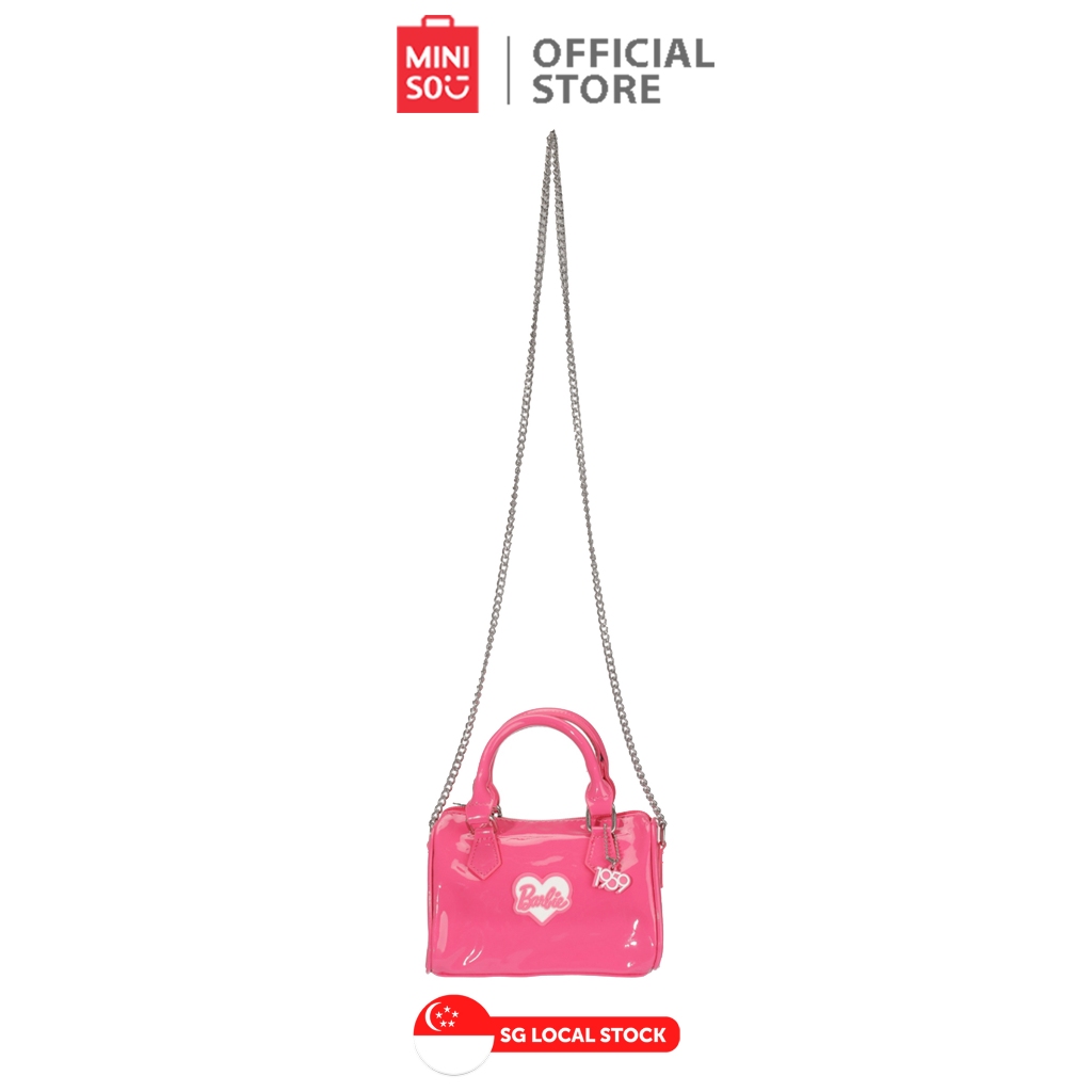 MINISO Barbie Collection (Shoulder Bag Pink/ Crossbody Bag Black, Rose ...