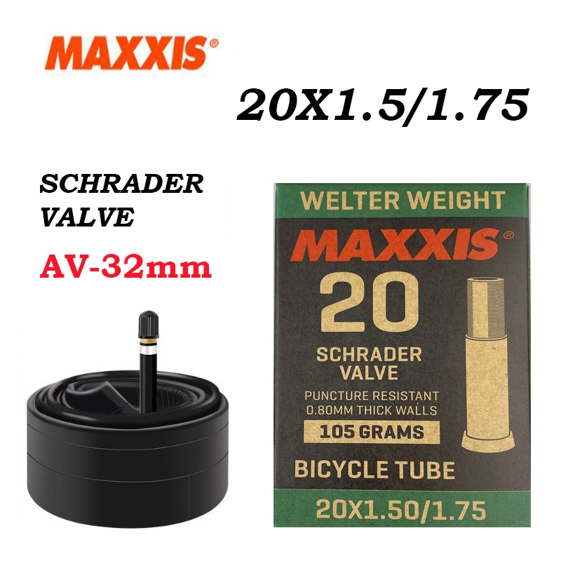 Maxxis 26 x 1.50 - 2.50 Presta /Schrader Valve Bike Inner Tube Bicycle ...