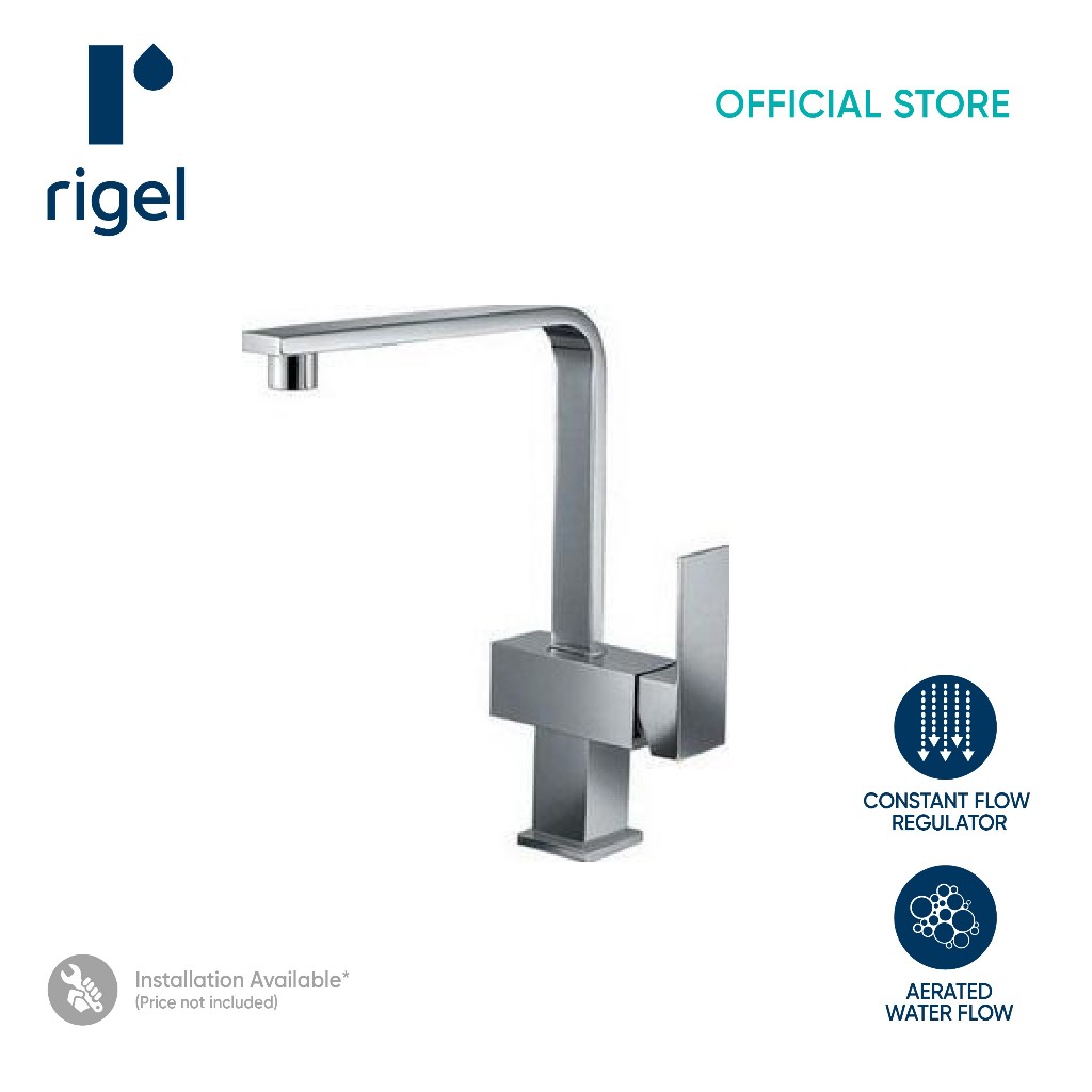 RIGEL Kitchen Faucet Mixer Tap SL2038B | Shopee Singapore