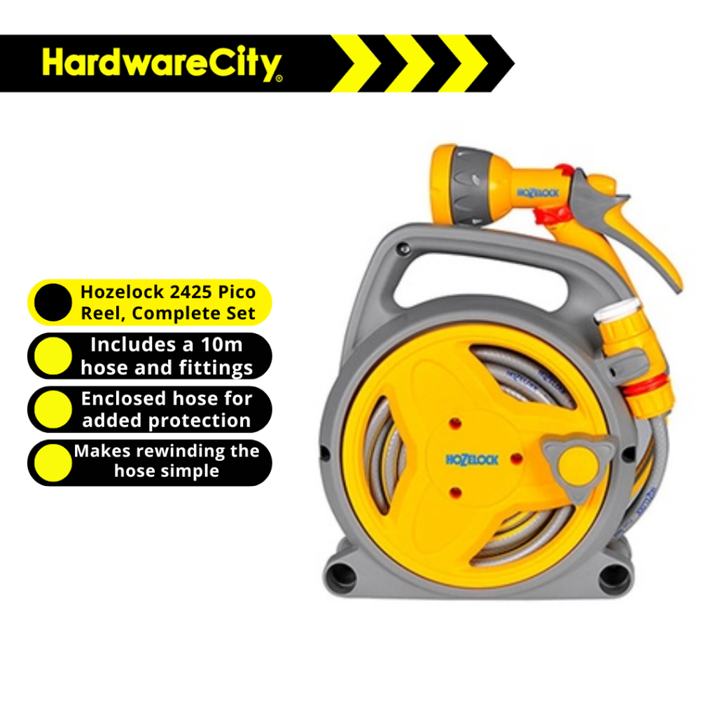 Hozelock 2425 Pico Reel, Complete Set | Shopee Singapore