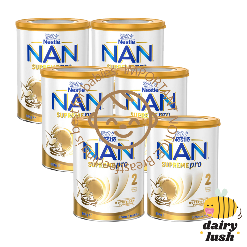 [Free Delivery] Nestle NAN Supreme Pro Stage 2 (800g) | From 6 to 12 ...