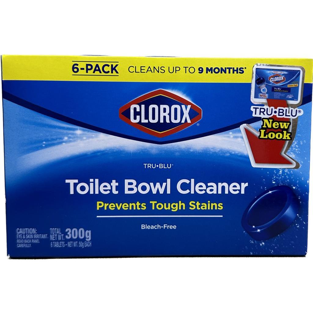 Clorox Tru-Blu Automatic Toilet Bowl Cleaner, 6s | Shopee Singapore