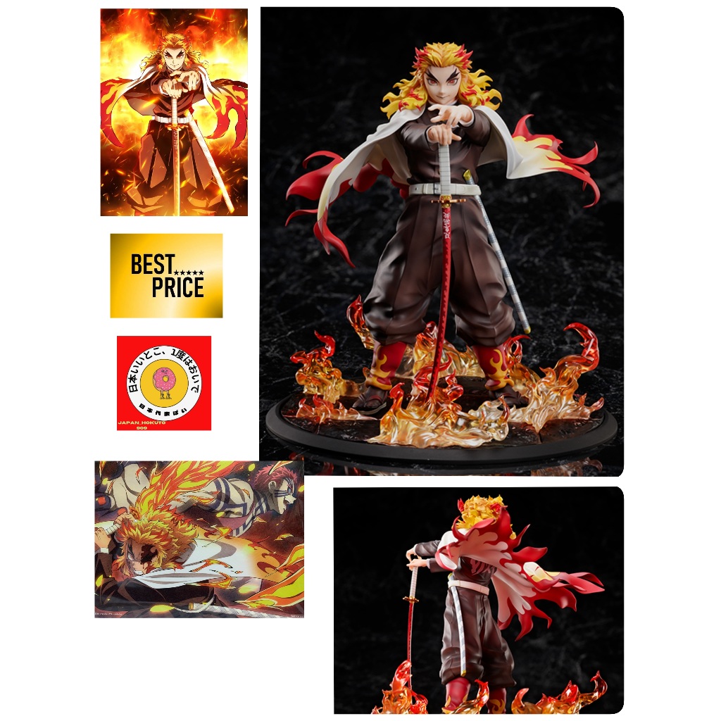 Demon Slayer: Kimetsu no Yaiba, Kyojuro Rengoku 1/8 scale figure Mugen ...