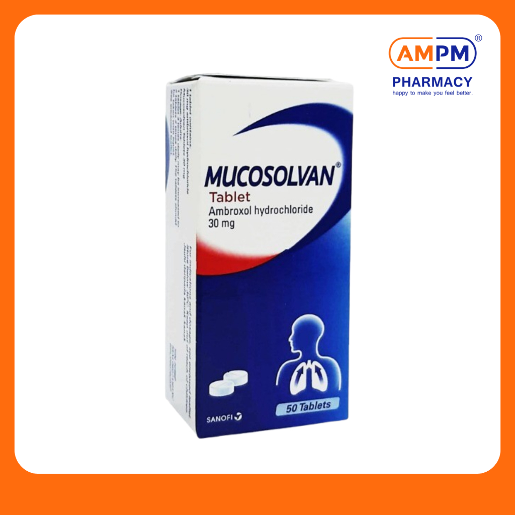 Mucosolvan 30mg Tab (50's) | Shopee Singapore