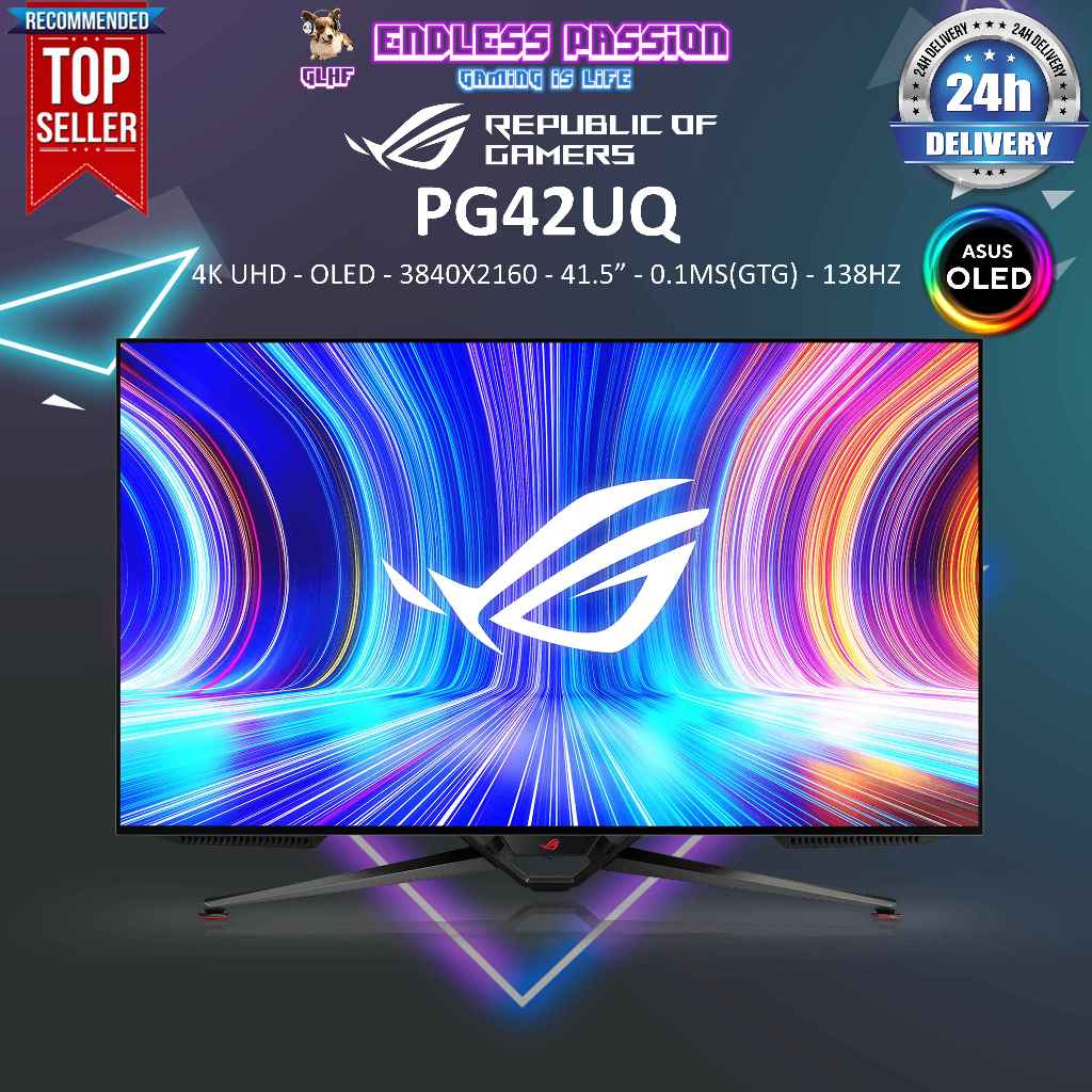 Asus ROG Swift OLED PG42UQ Gaming Monitor | Shopee Singapore