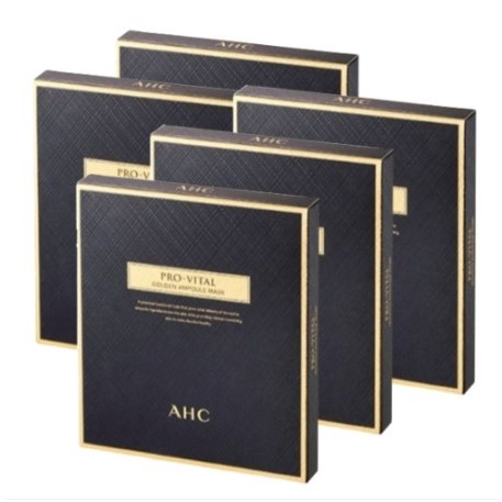 [AHC] Pro Vital Golden Ampoule Mask Pack 25g x 4ea | Shopee Singapore