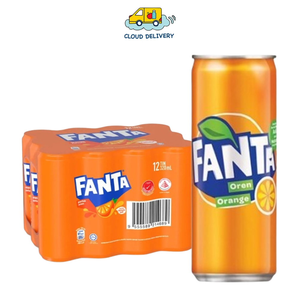 Fanta Orange Can Drink (12 x 320ml / 24 x 320ml) | Shopee Singapore