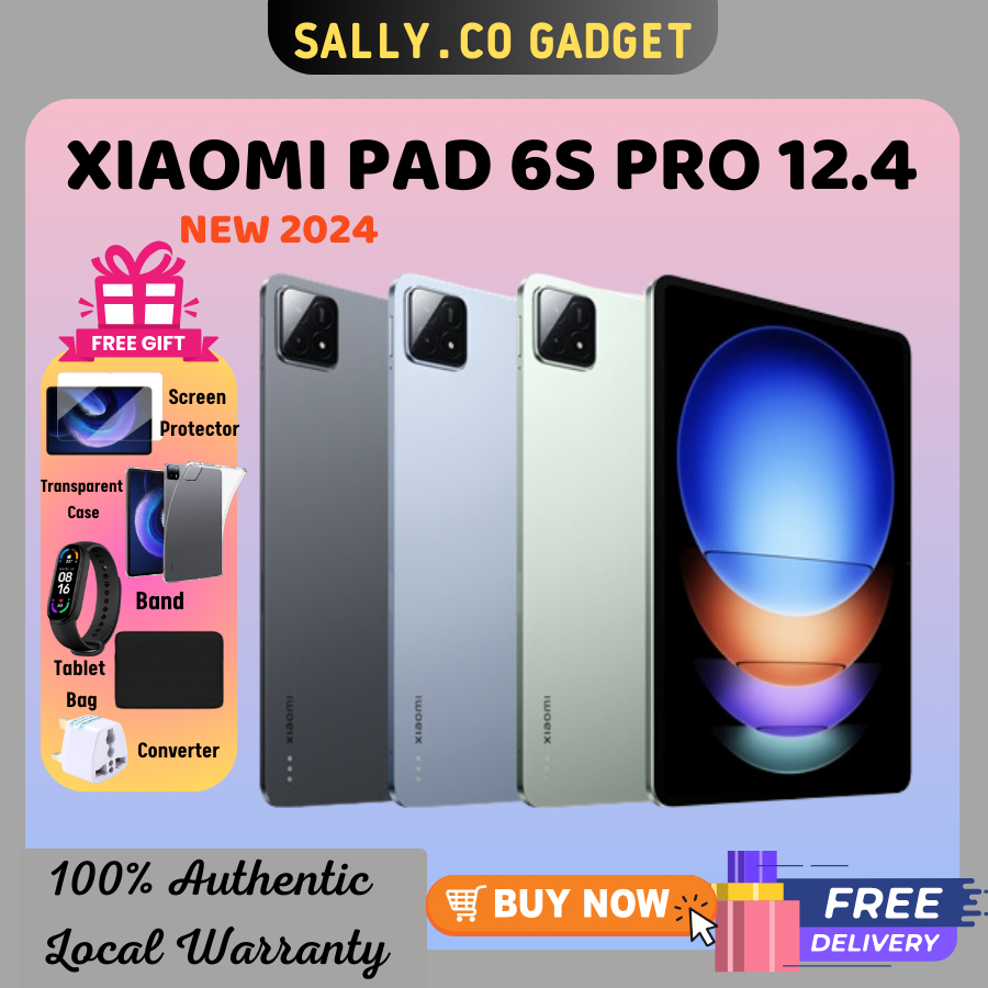 Xiaomi Pad 6S Pro 12.4 Inch Snapdragon 8 Gen 2 Android 14 HyperOS 12.4 ...