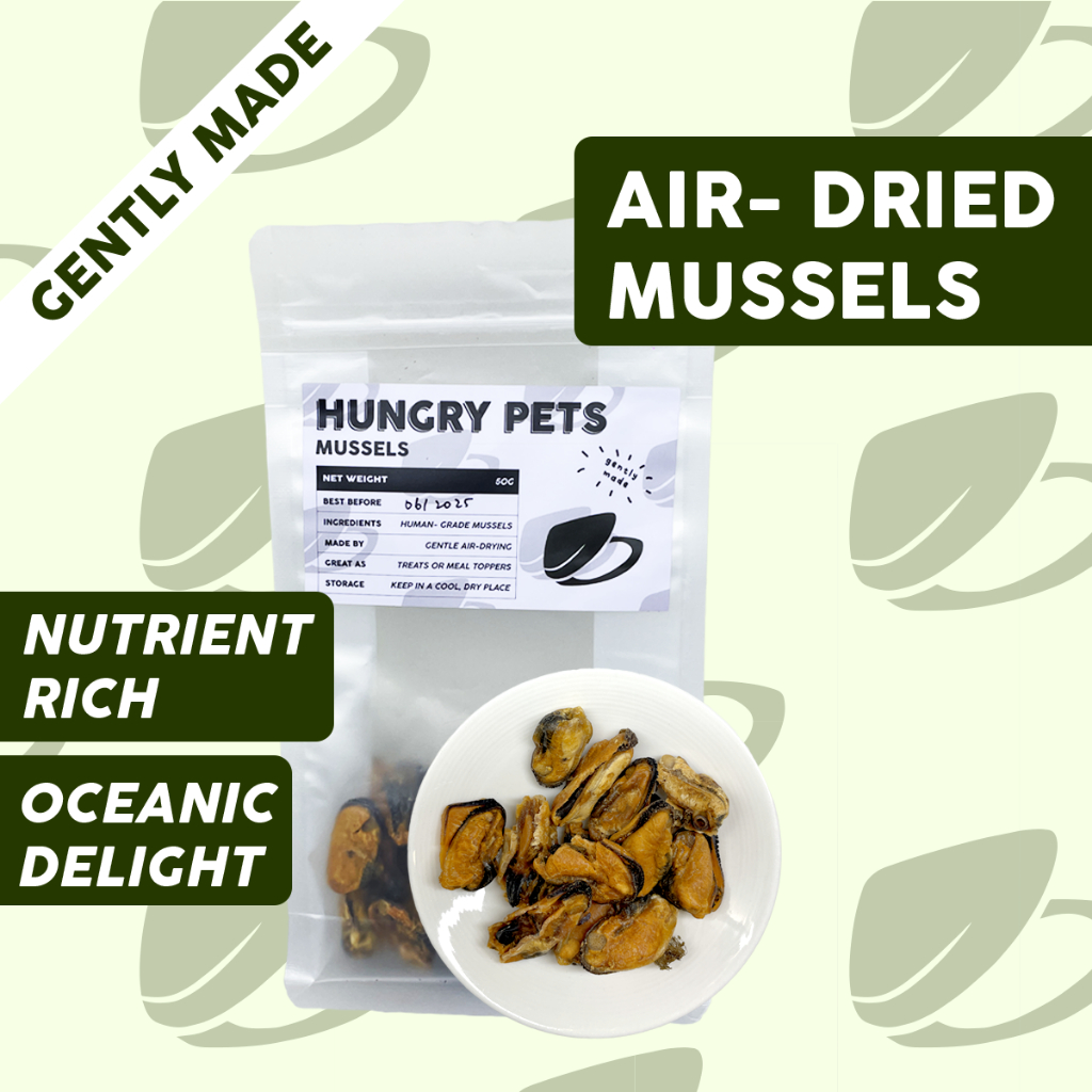Hungry Pets' Superfood Mussels 50g | Shopee Singapore