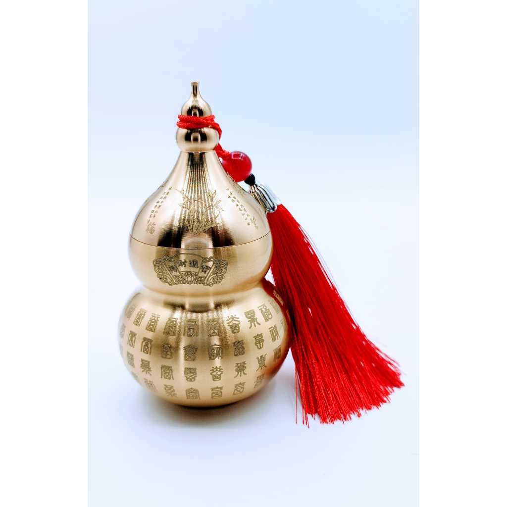 Copper Hulu 百福铜葫芦 （ H10cm X W6cm ) | Shopee Singapore