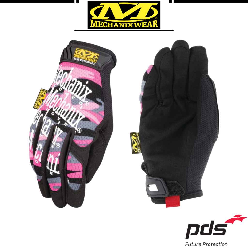 Mechanix MG-72-5 Original Women's Pink Camo Safety Gloves | Shopee ...