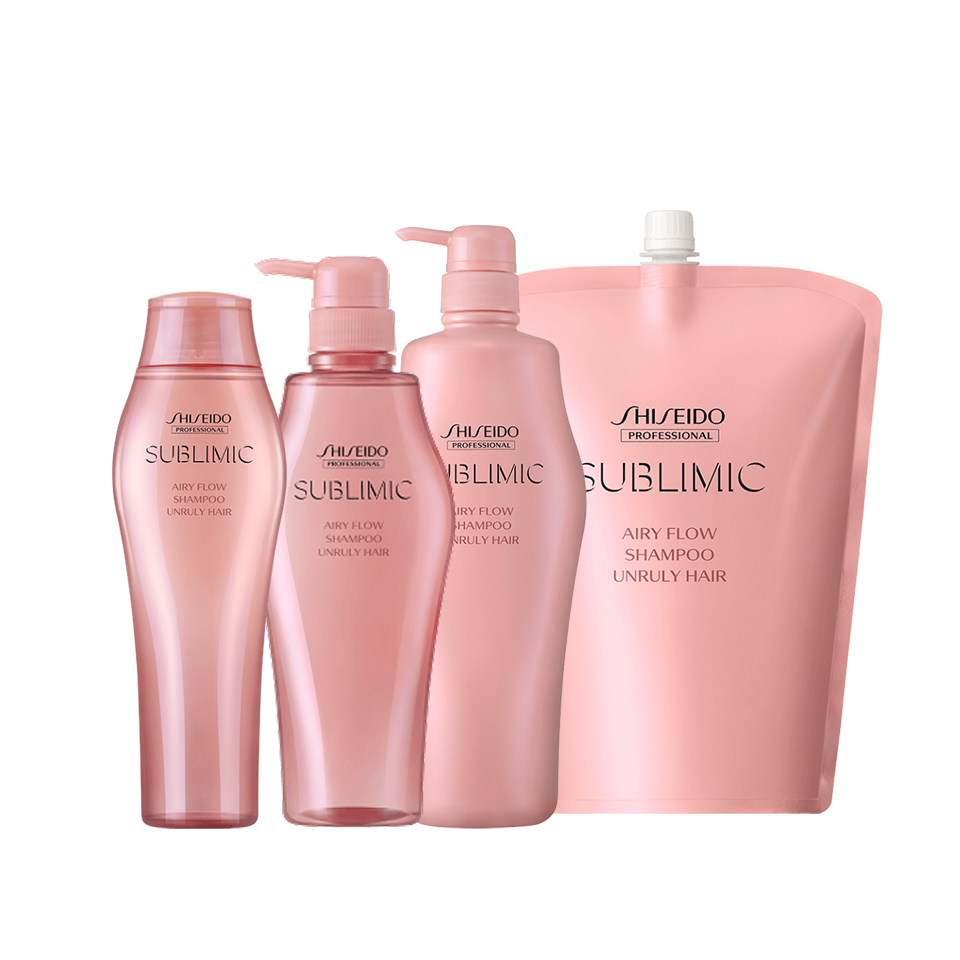 SHISEIDO Professional Sublimic Airy Flow Shampoo 250ml / 500ml / 1000ml ...