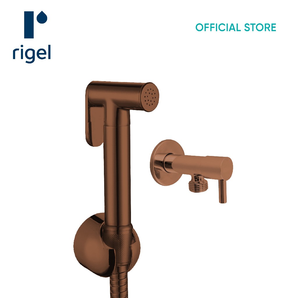 RIGEL Brushed Copper Bidet Spray Set SA013VTS (BrCu) | Shopee Singapore