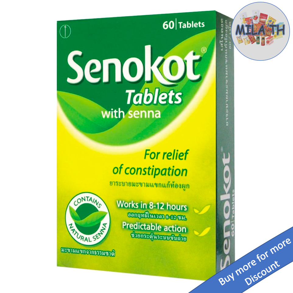 Senokot Tablet with Senna for Constipation Relief 60 tablets | Shopee ...