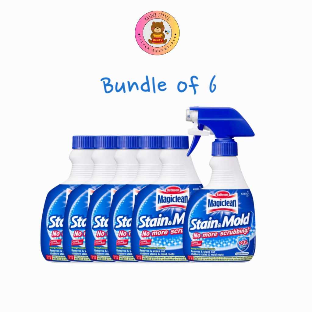 [Bundle of 6] Kao Magiclean Stain & Mold Refill/Trigger 400ML | Shopee ...