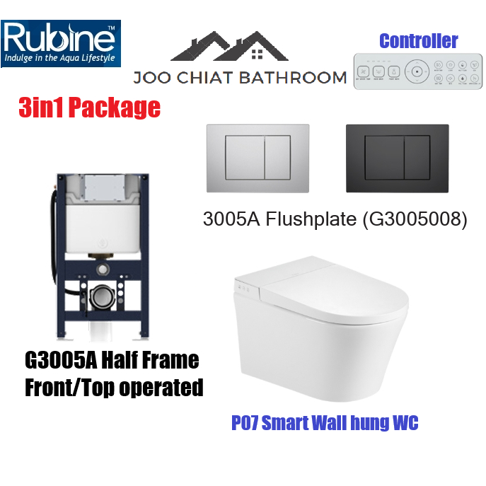HALF FRAME Cistern Rubine Half Frame Cistern G3005A Electric Smart Wall ...