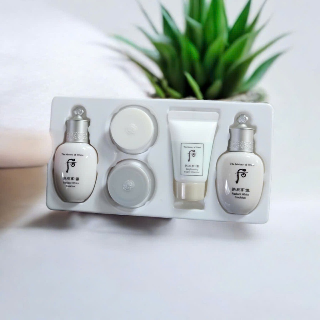 The History of Whoo Radiant White mini Set | Shopee Singapore