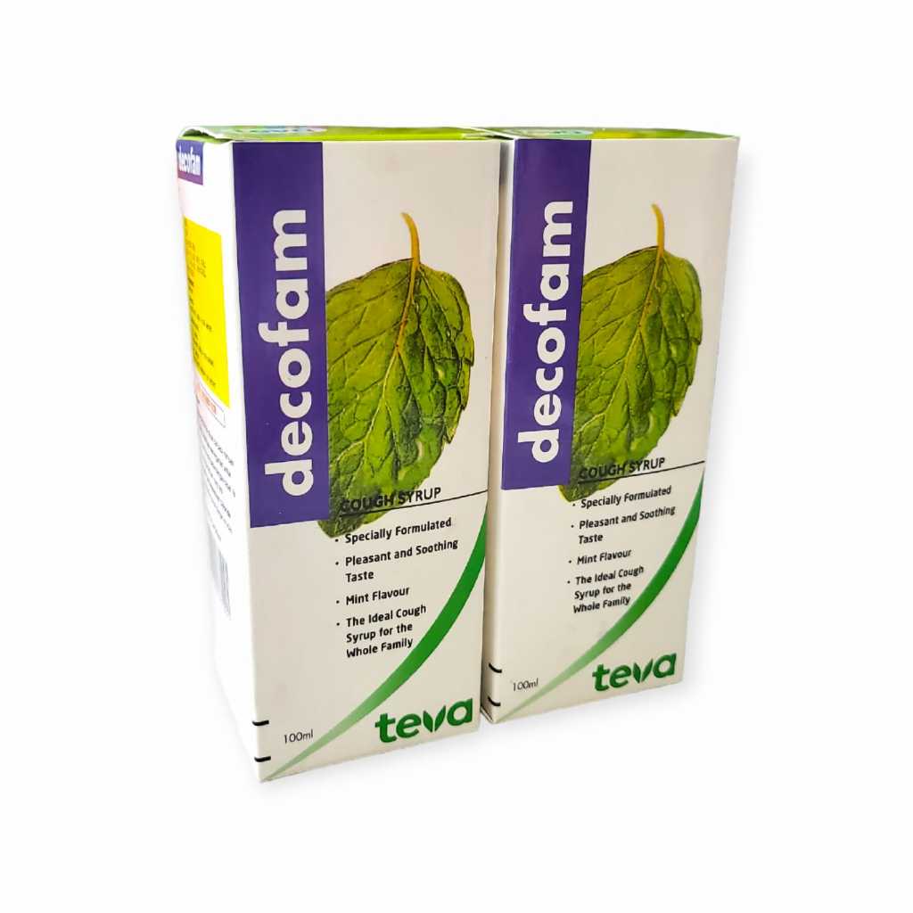 [Bundle of 2] Decofam Cough Syrup 100ml 定咳方咳药水 | Shopee Singapore
