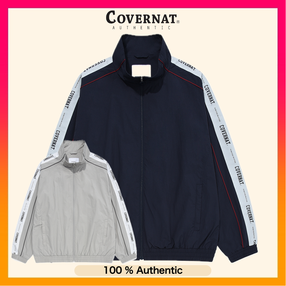 COVERNAT RetroTrack Jacket Unisex Windbreaker Lightweight Jacket - 2 ...