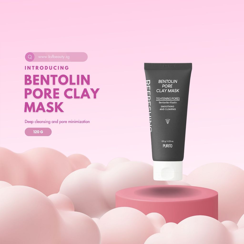 Purito Bentolin Pore Clay Mask (120g) | Shopee Singapore