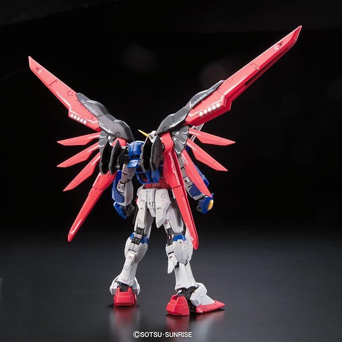 BANDAI SPIRITS RG Mobile Suit Gundam SEED DESTINY ZGMF-X42S Destiny Gundam 1/144 scale color ...