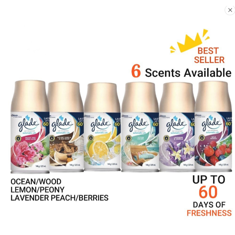 SG Local- Glade Automatic Spray Refill Scent Fragrance Air freshener ...