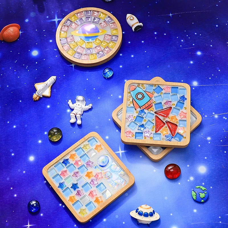 SG seller ~ DIY Mosaic Coaster Coasters Mat | Shopee Singapore