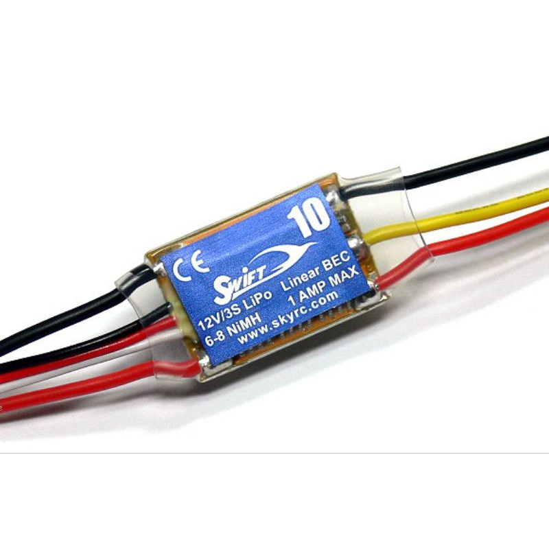 SKYRC Swift RC Model Airplane Brushless Motor 10A ESC Speed Controller ...