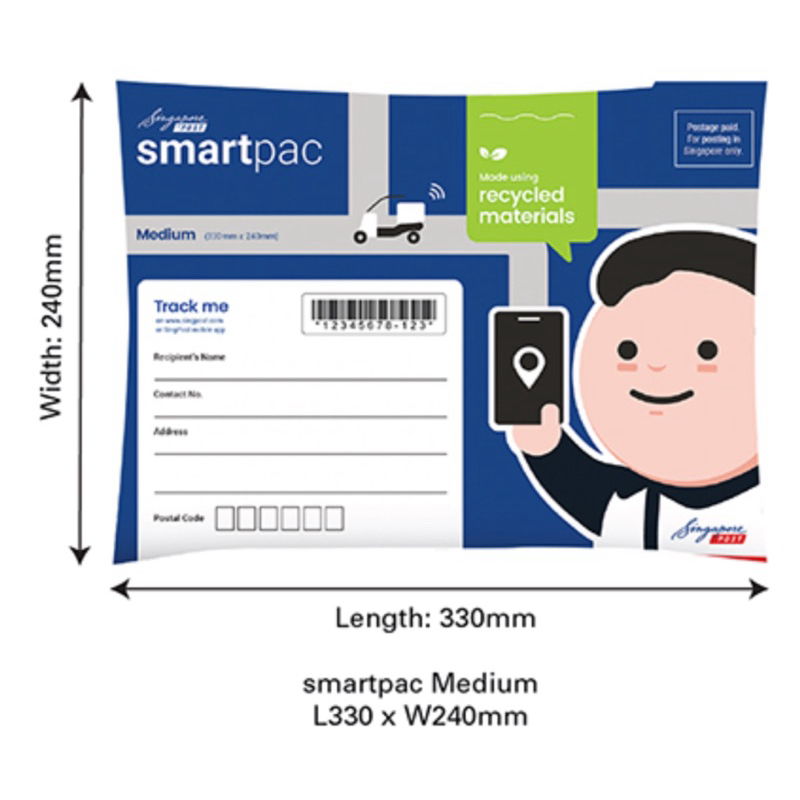 SMARTPAC SINGPOST - POSTAGE-PAID PRODUCT | Shopee Singapore