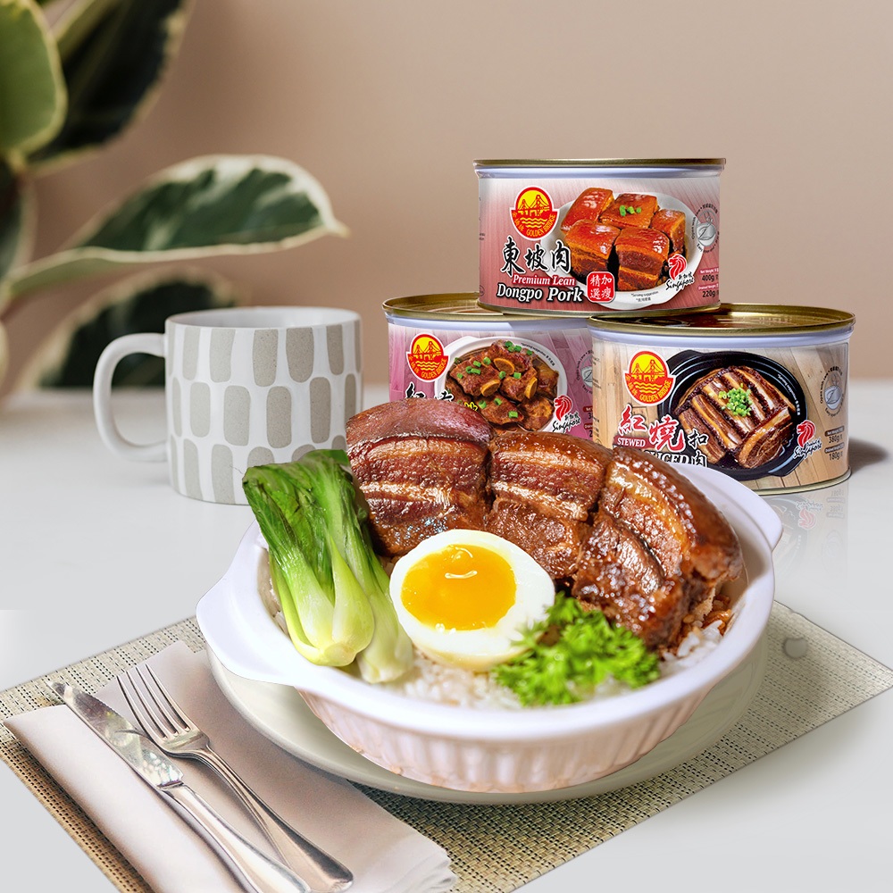 [Convenient Meal Set] Golden Bridge Premium Lean Dongpo/Stewed Pork ...