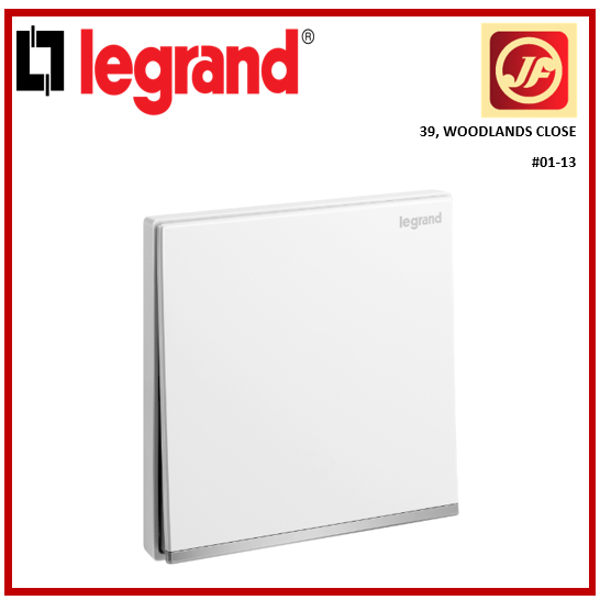 LEGRAND Single pole switch Galion - 16AX 250V~ 1 gang - 1-way - white ...