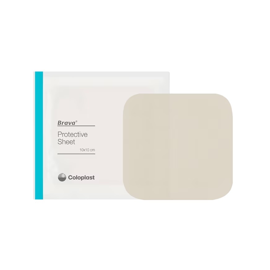 Coloplast Brava Protective Sheet [10x10cm 10s /20x20cm 5s] [#3210 #3220 ...