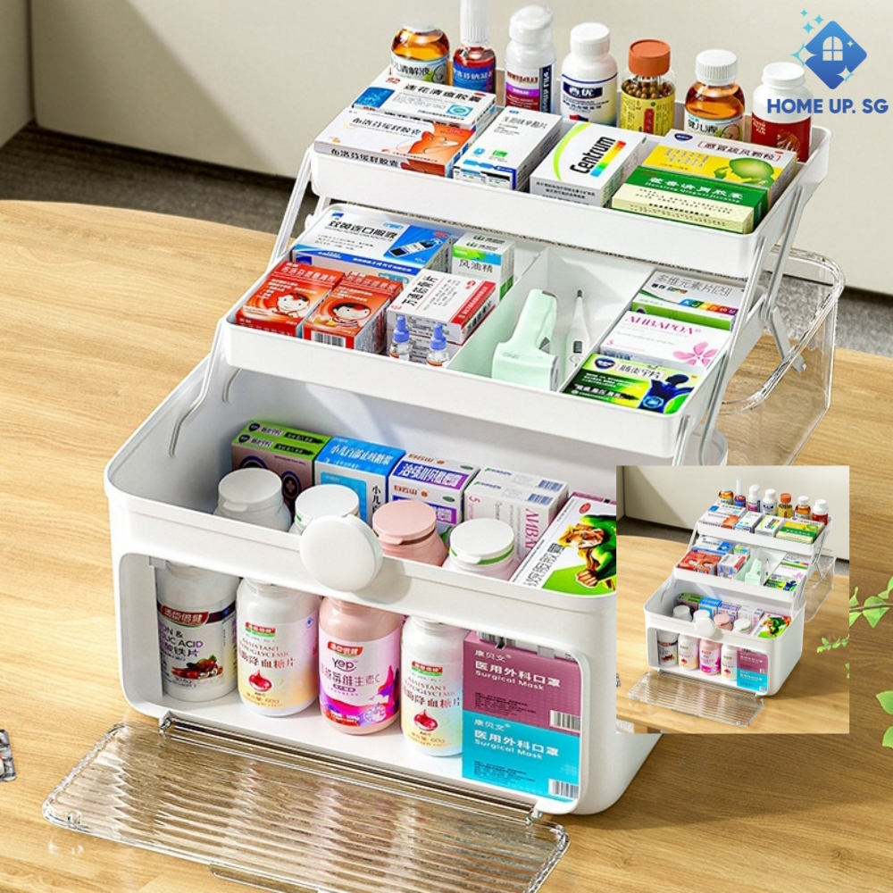 Medicine Bandage Organizers Medical Supplies Storage Medical Box Large ...