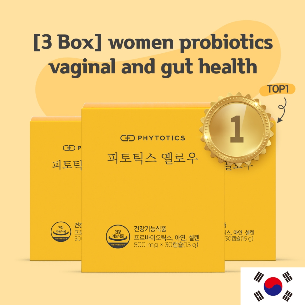 Phytotics Yellow Probiotics For Women Vaginal Health And Zinc ...