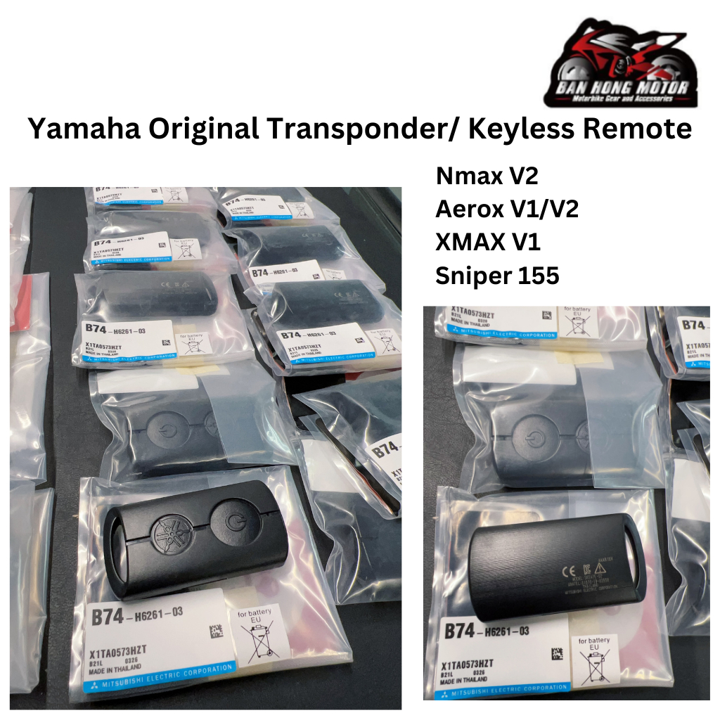 Xmax Remote Keyless Transponder Yamaha Nmax V2/Aerox V1 V2 /Sniper ...