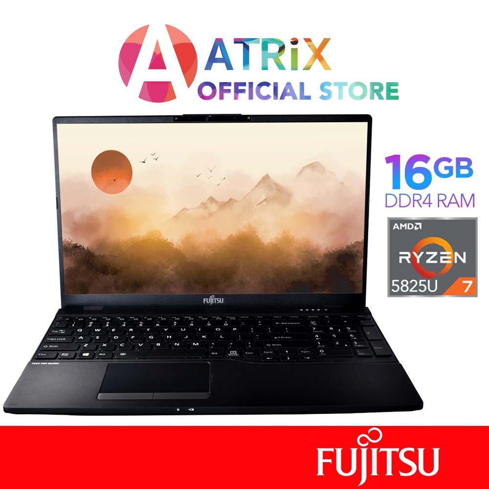 【Express Delivery】Fujitsu FMV MH 4ZR1K10299 | 15.6" FHD | Ryzen 7 5825U ...