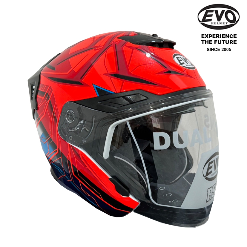 EVO RS9 Web Helmet (FREE EVO RS9 HELMET & HEVIK HELMET BAG) | Shopee ...