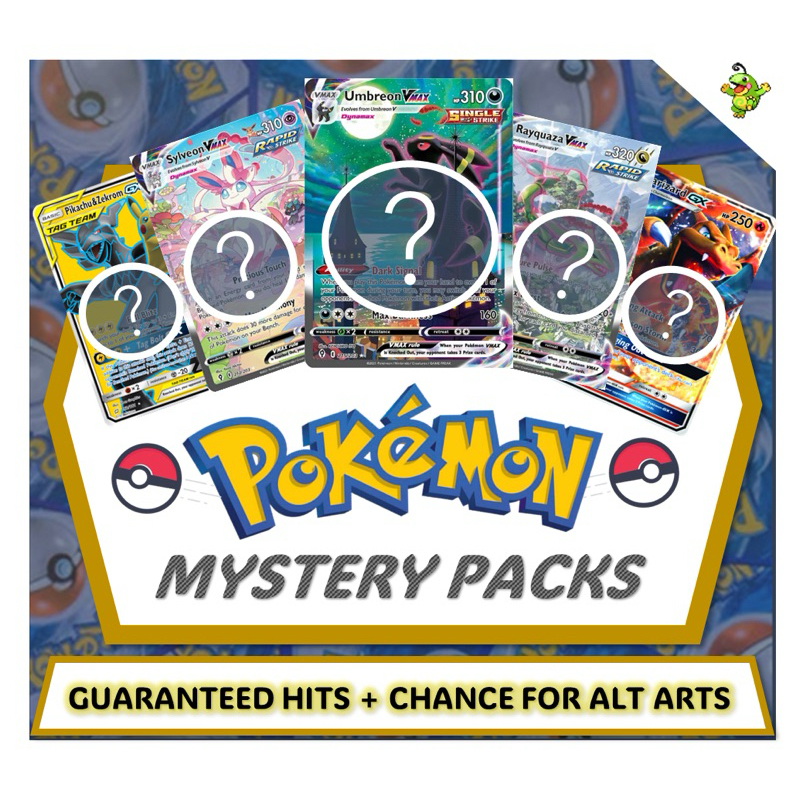 Pokemon TCG Mystery Pack - {With guaranteed hits} Authentic Trading ...