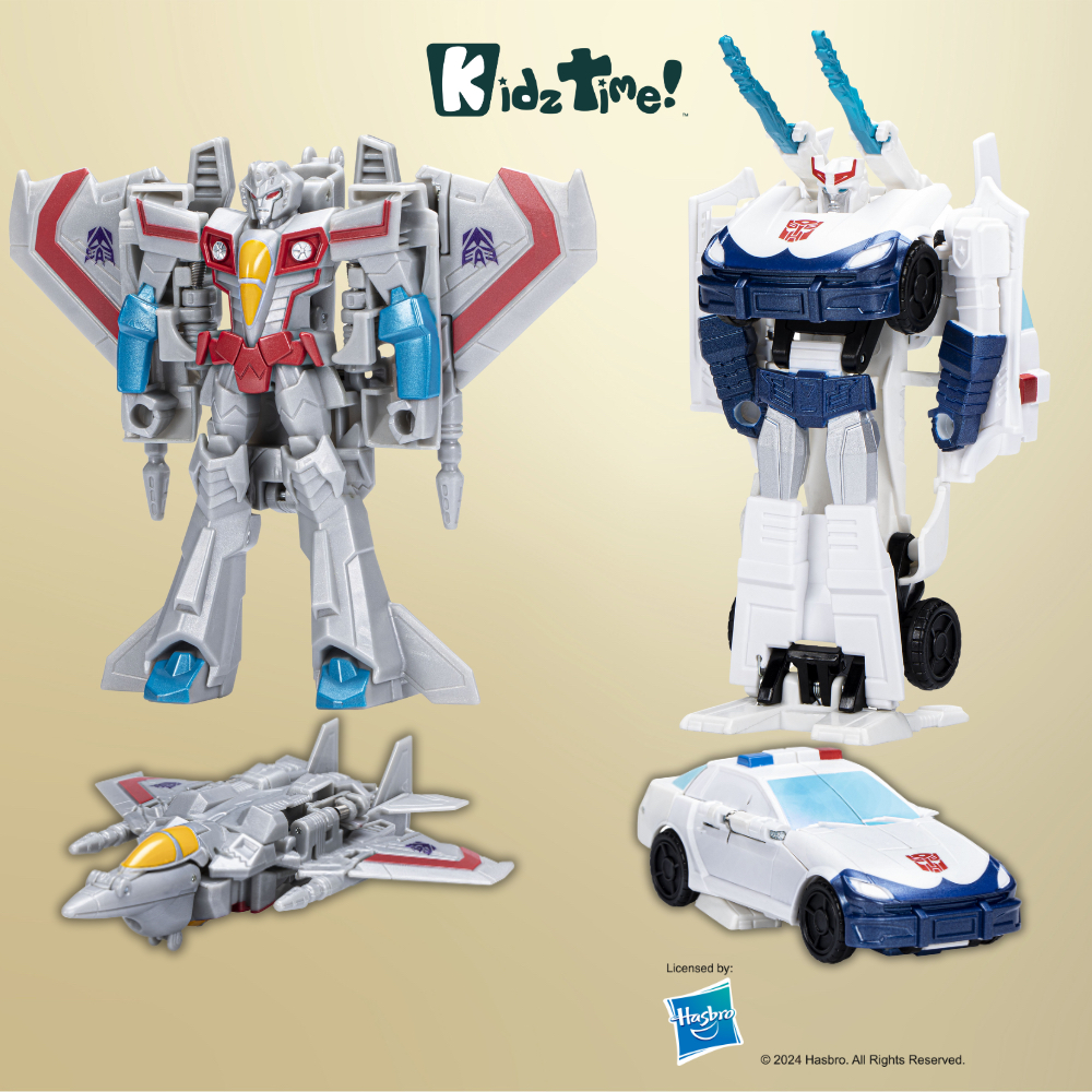 Kidztime x Hasbro Transformer Bumblebee One Step/1-Step Changer action ...