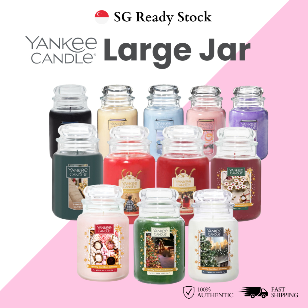 [SG Stock] Yankee Candle Large Jar 623g | Shopee Singapore