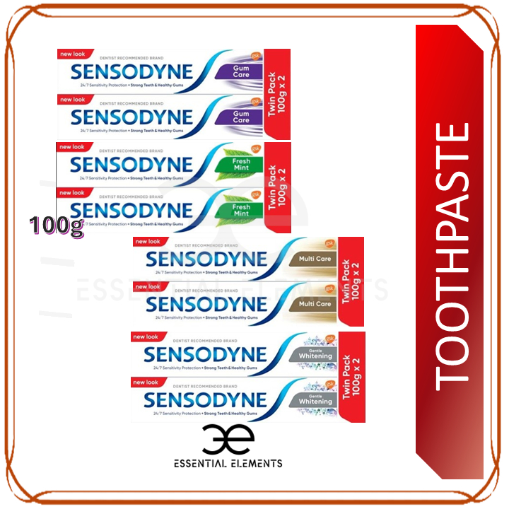 SENSODYNE TOOTHPASTE Gentle Whitening Tooth Paste | Fresh Mint | Gum ...