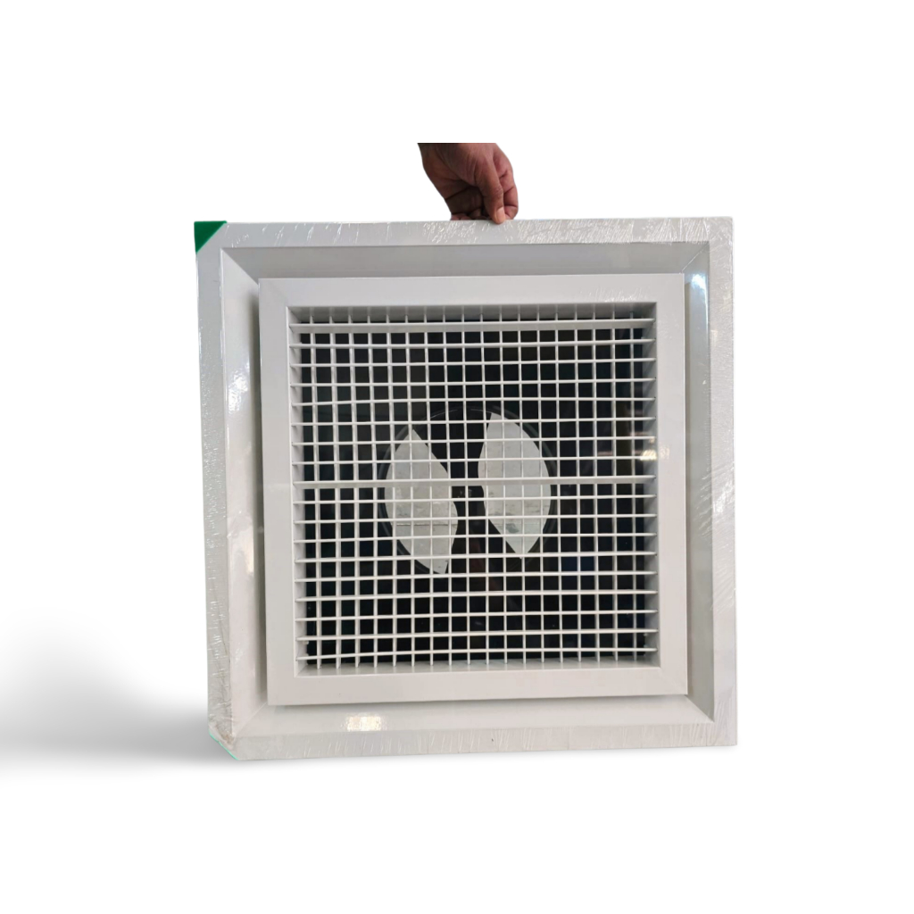 Double Deflection Grille / Aluminum Double Deflection Diffuser | Shopee ...