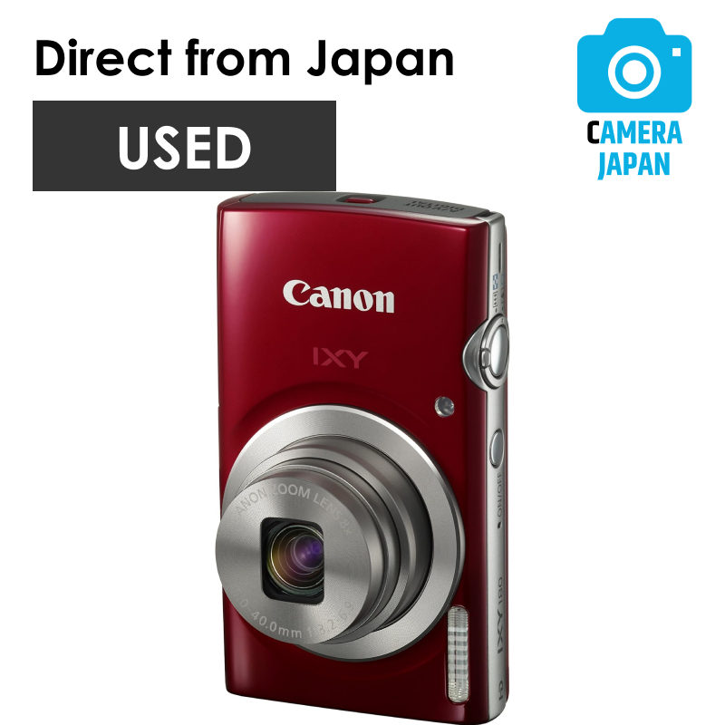 [Used] Canon IXY 180 Silver 8x optical zoom IXY180 Digital Camera ...