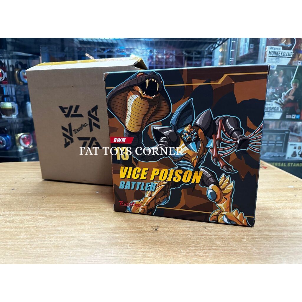 TransArt Toys BWM-13 Vice Poison Battler / Fuzor Quickstrike ...